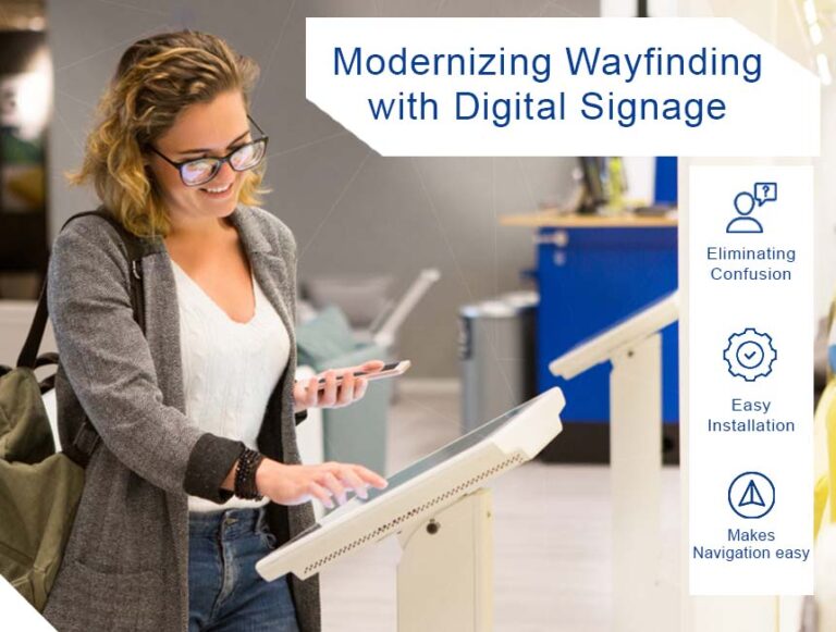 Modernizing Wayfinding with Digital Signage - Sparsa Digital